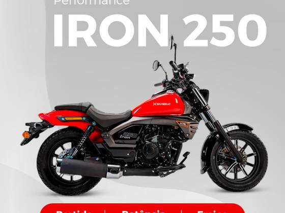 Shineray Iron-250: Motos usadas, seminovas e novas